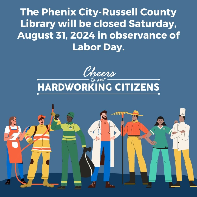 Events for December 2025 – Phenix City-Russell County Library